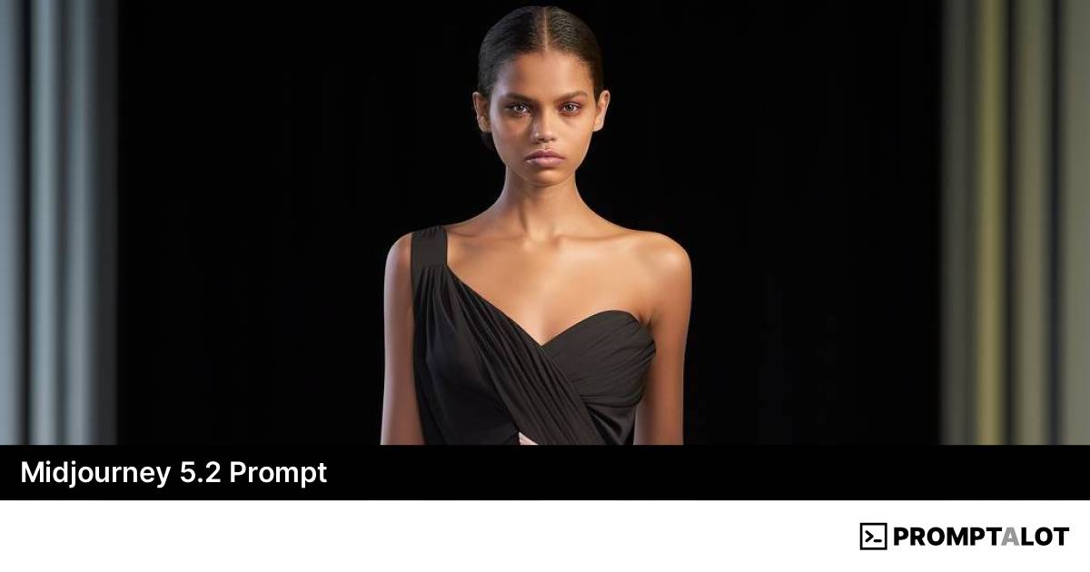 "Elegant Runway Stride" Midjourney 5.2 Prompt – Promptalot