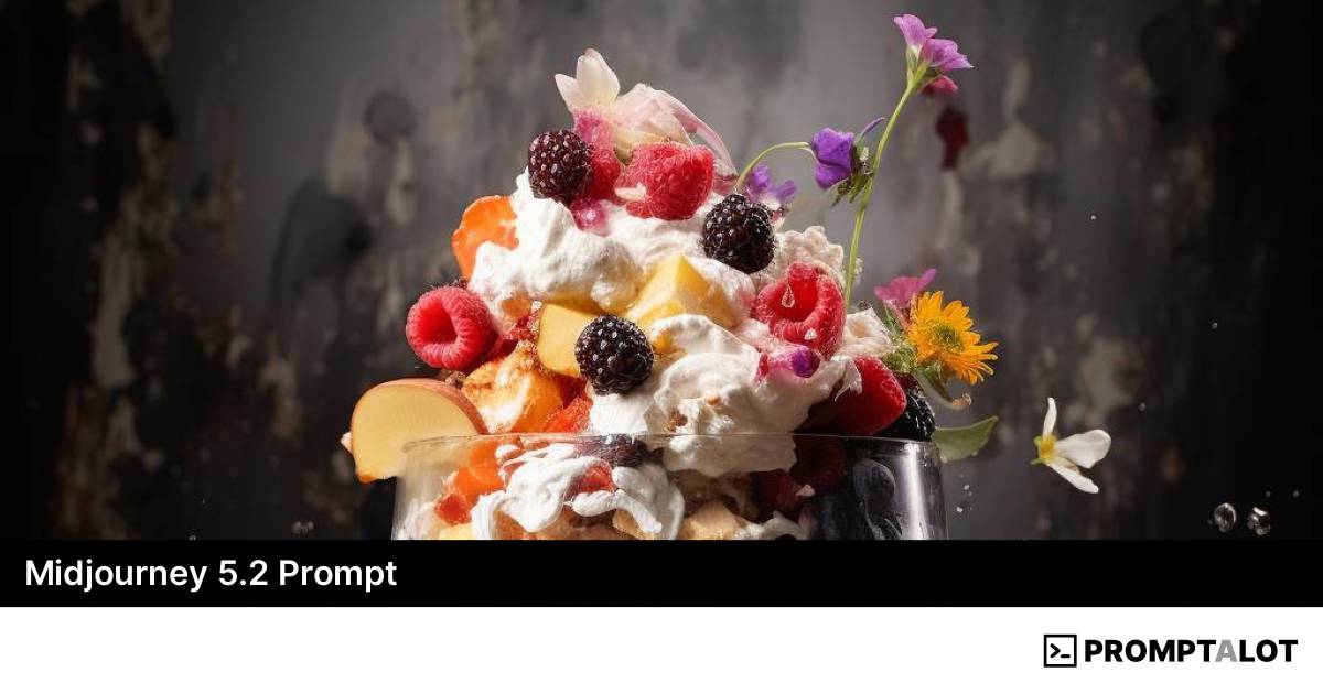 "Explosion of Flavors" Midjourney 5.2 Prompt – Promptalot