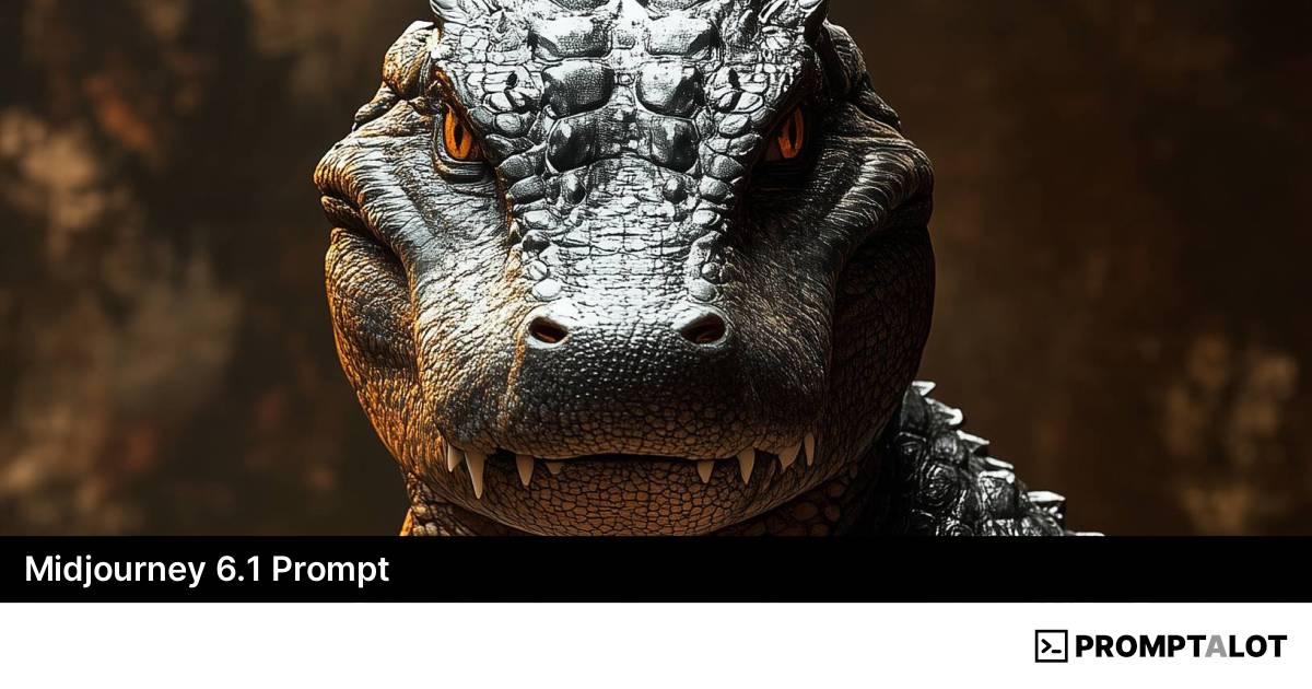 "Mighty Lizard Warrior" Midjourney 6.1 Prompt – Promptalot