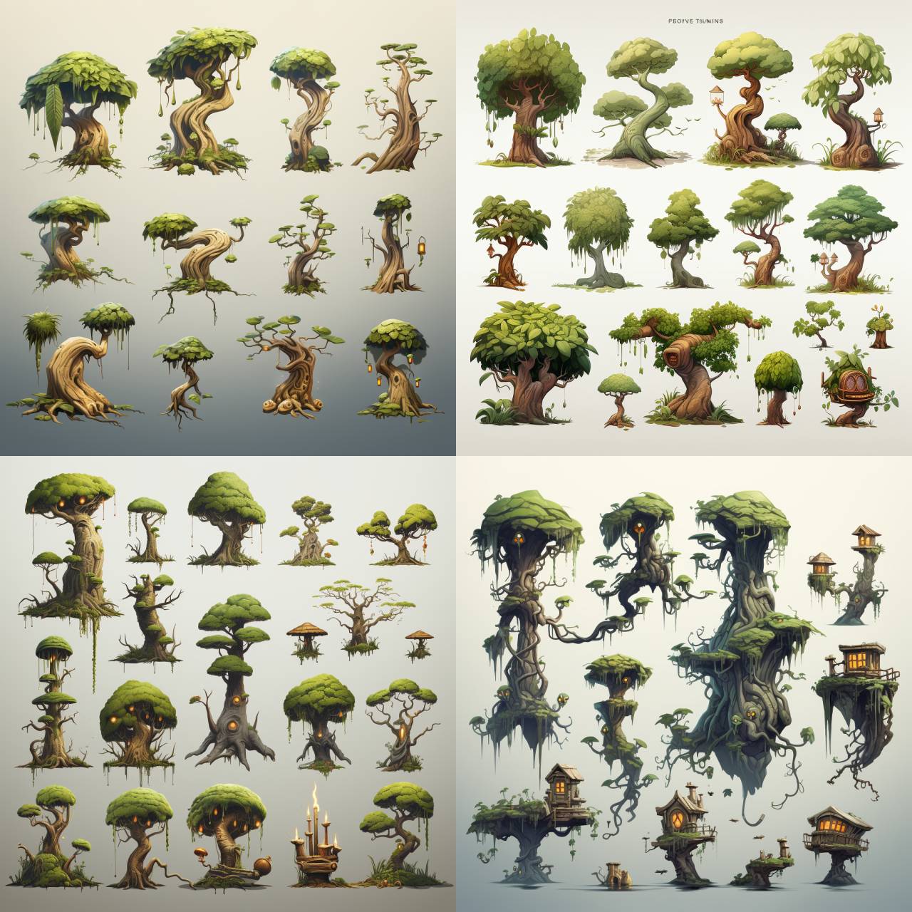 "Enchanted Arbors" Midjourney 5.2 Prompt – Promptalot