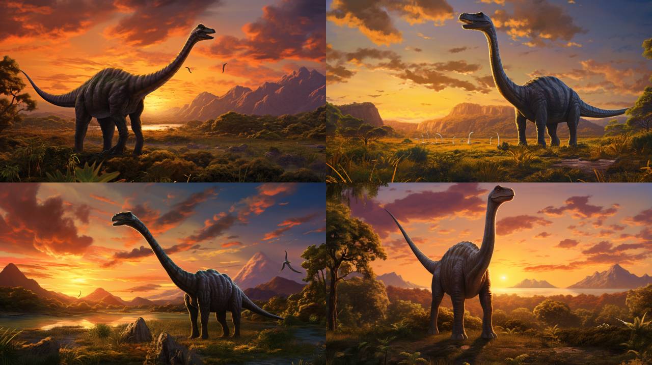 "Jurassic Sunset" Midjourney 5.2 Prompt – Promptalot