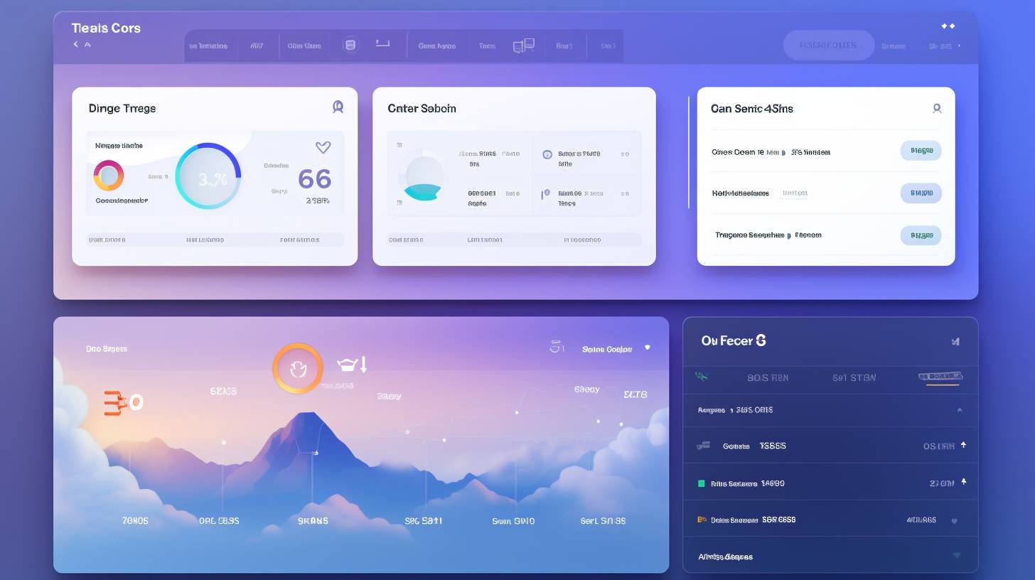 "Data Dashboard Interface" Midjourney 5.2 Image [FULL PROMPT] – Promptalot