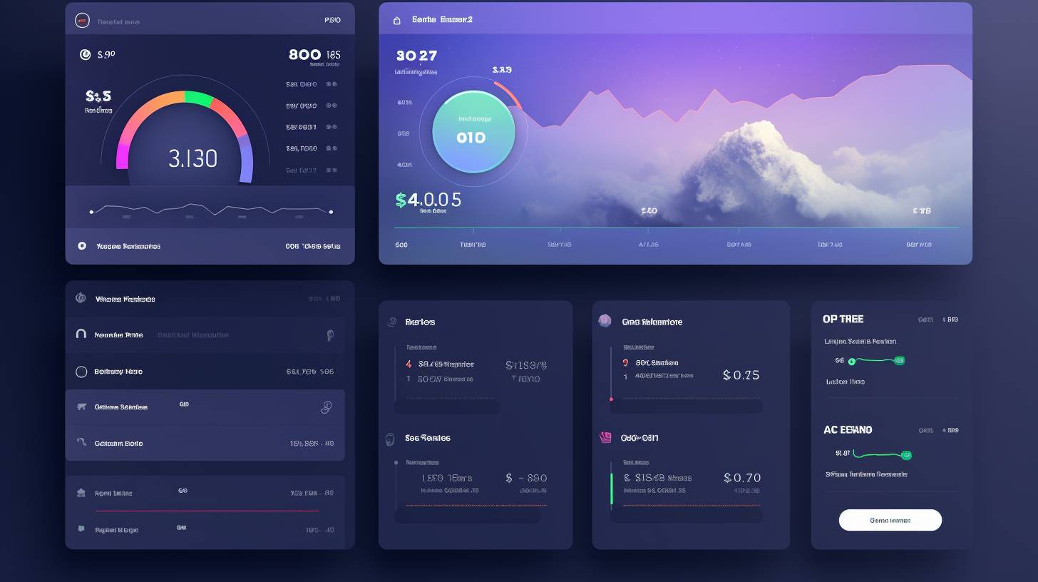 "Digital Dashboard Elegance" Midjourney 5.2 Image [FULL PROMPT] – Promptalot