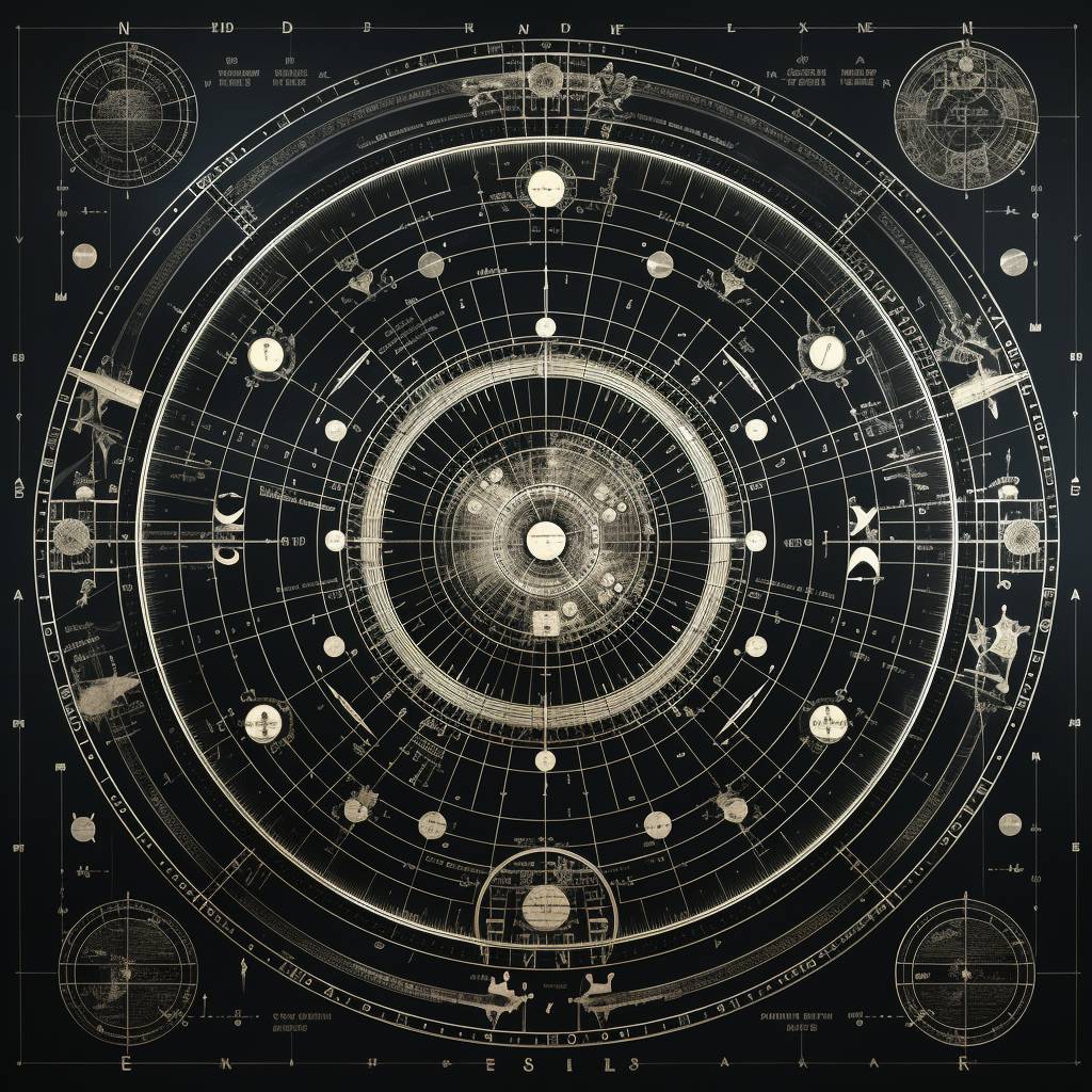 "Celestial Map Intricacy" Midjourney 5.2 Image [FULL PROMPT] – Promptalot