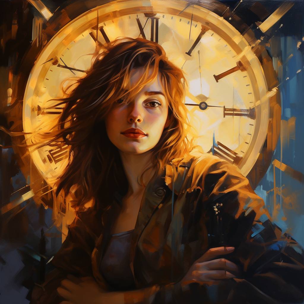 "Timeless Gaze" Midjourney 5.2 Image [FULL PROMPT] – Promptalot