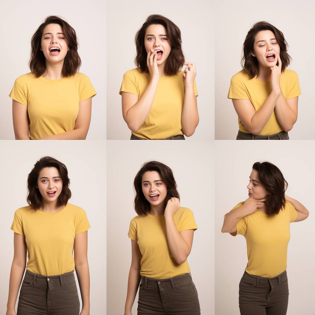 "Facial Expressions Collage" Midjourney 5.2 Prompt – Promptalot