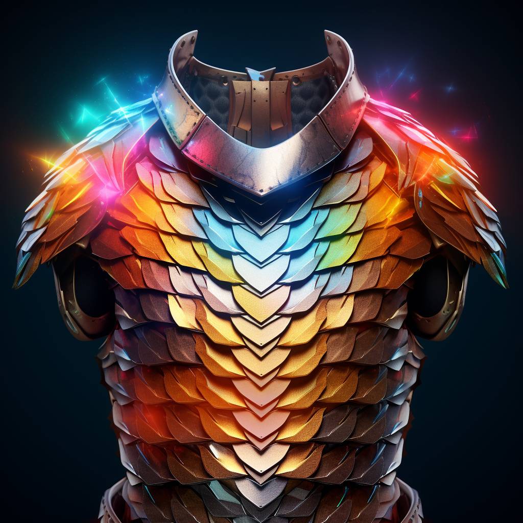 "Spectral Armor Glory" Midjourney 5.2 Image [FULL PROMPT] – Promptalot