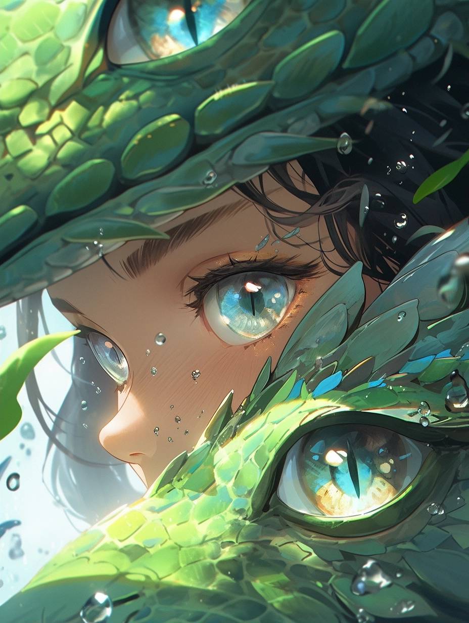 "Emerald Gaze" Midjourney 5.2 Image [FULL PROMPT] – Promptalot