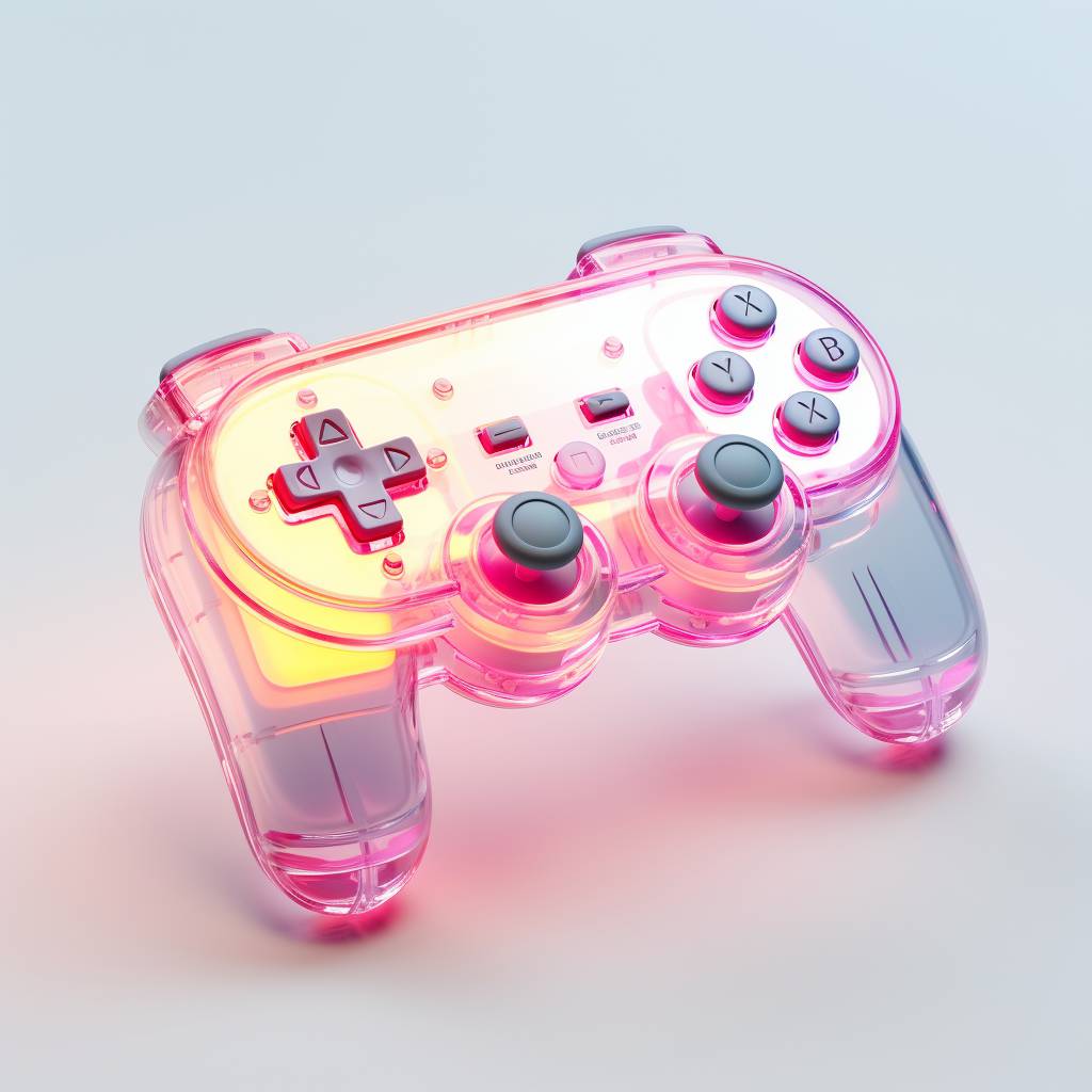 "Gaming in Transparency" Midjourney 5.2 Prompt – Promptalot