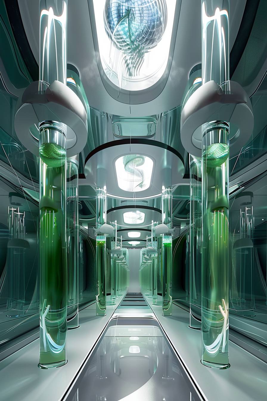 "Futuristic Biotech Lab" Midjourney 6 Image [FULL PROMPT] – Promptalot