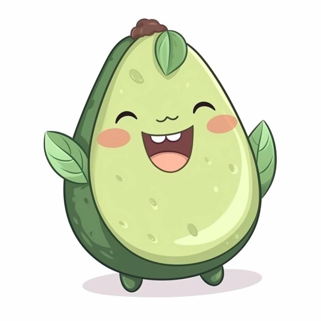 "Happy Avocado Buddy" Midjourney 5 Prompt – Promptalot